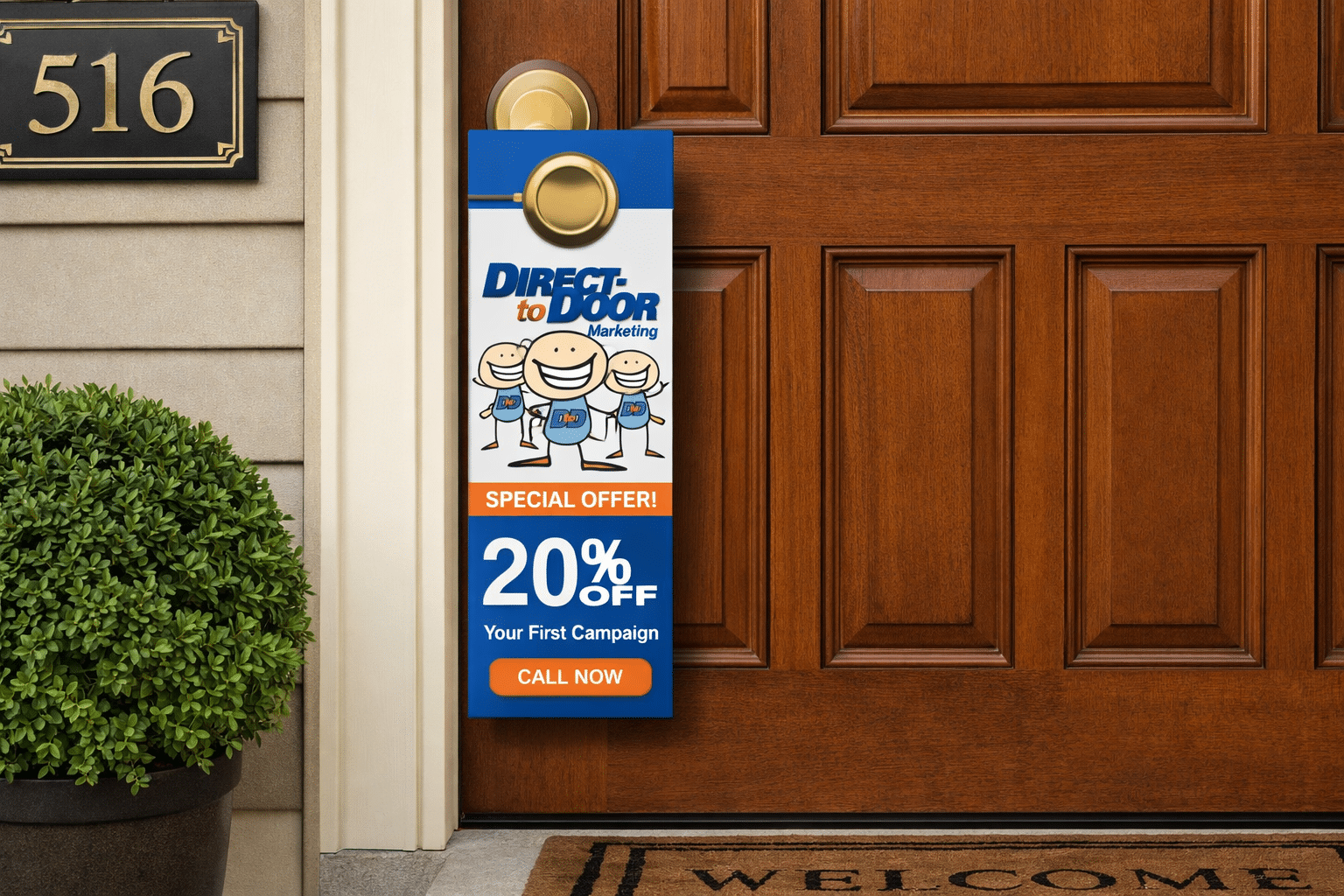 Direct to Door Marketing | #1 Door Hanger Distribution Co...